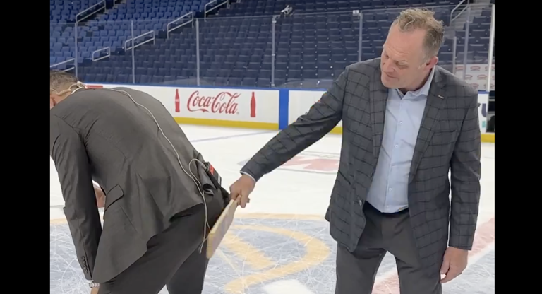 NHL analyst gets paddled