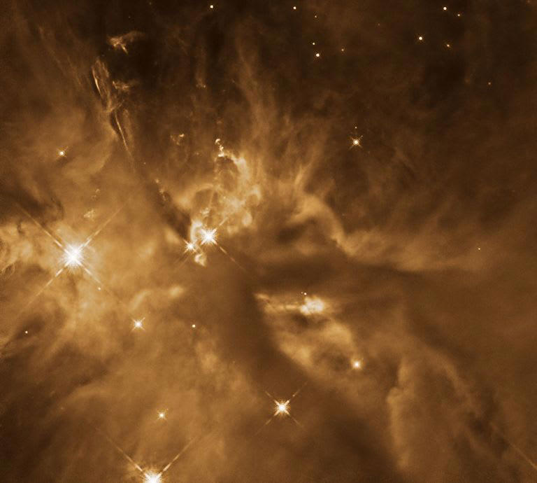 NASA’s Hubble just caught baby stars tearing through space, the images ...