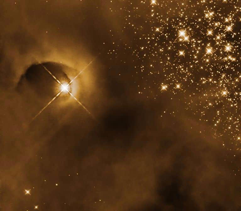 NASA’s Hubble just caught baby stars tearing through space, the images ...