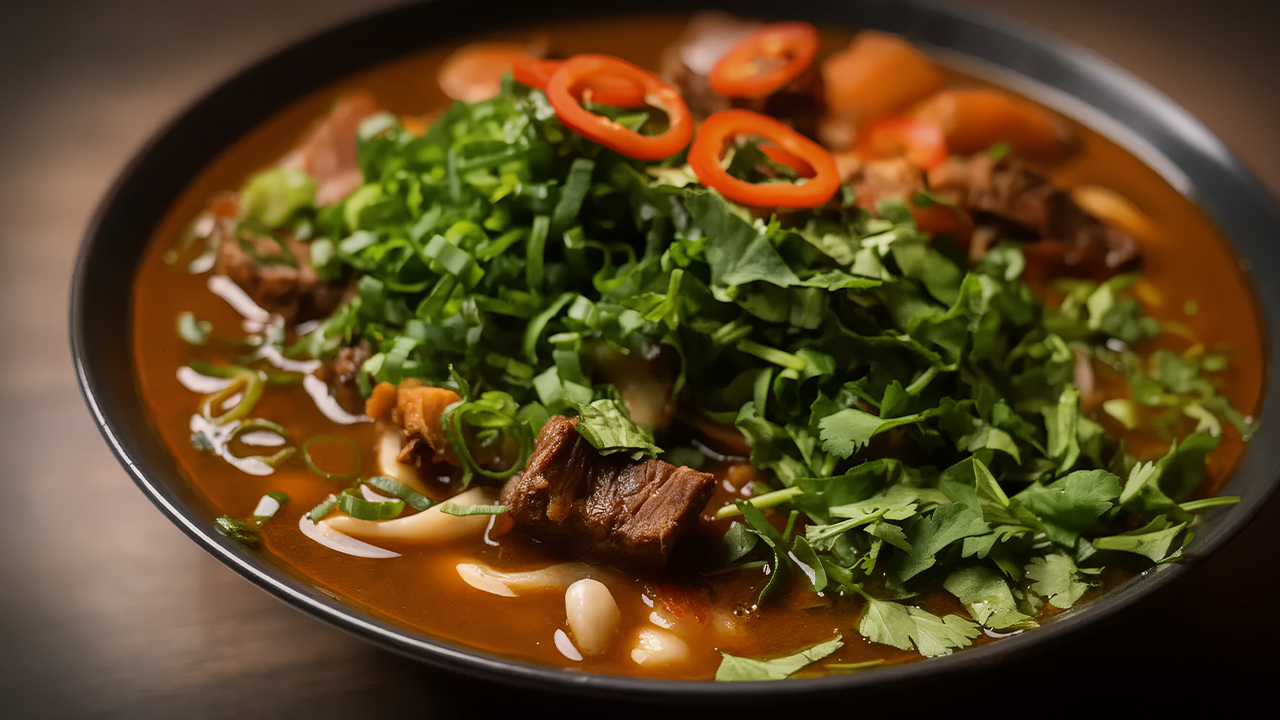 How Taiwanese beef noodle soup balances richness and clarity