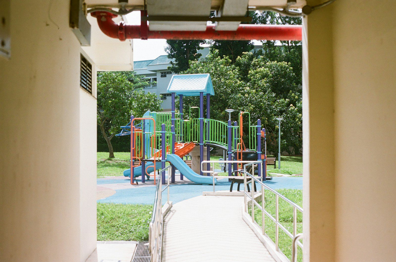 1-year-old dies in freak accident after getting head stuck in slide at ...