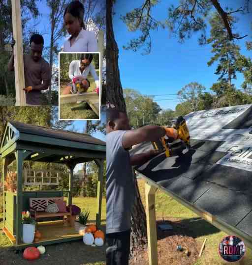 Man and his wife goes viral for creating a bus stop waiting area for ...