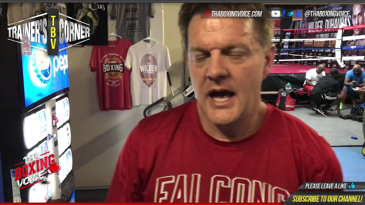 🔴Deontay Wilder trainer Jay Deas on Anthony Joshua vs Carlos Takam ...