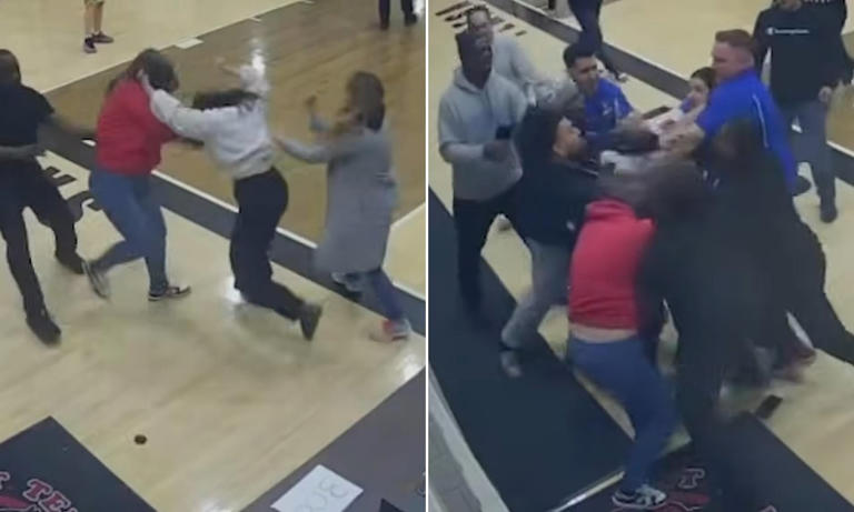 Brawling moms are banned from their kids' basketball games after ...