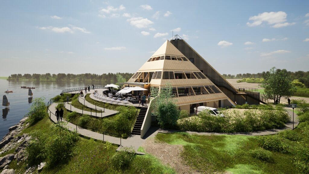 La pyramide du lac de Maine fait peau neuve