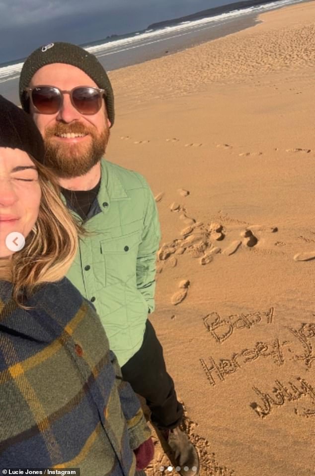 X Factor star Lucie Jones reveals she is pregnant with her first child ...