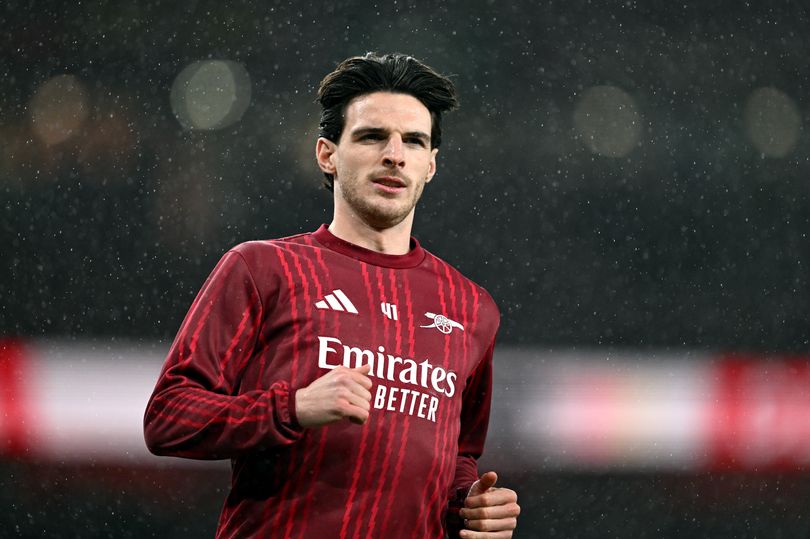 Arsenal star Declan Rice posts six-word message after Middlesbrough ...