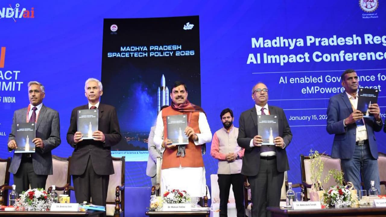MP launches SpaceTech Policy-2026, inaugurates AI Impact Conference