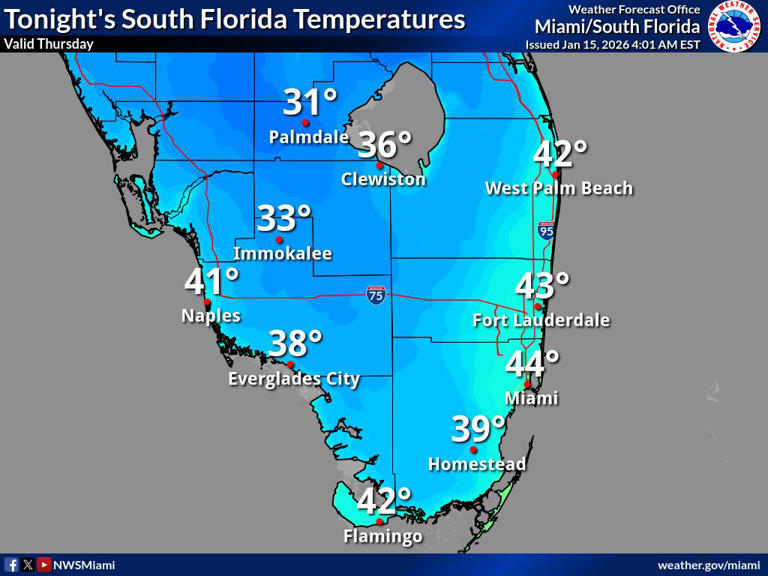 What is a cold weather advisory? Alert issued for temps in the 40s in ...