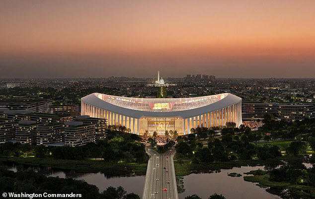 Commanders release stunning first images of new $3.7B stadium that ...