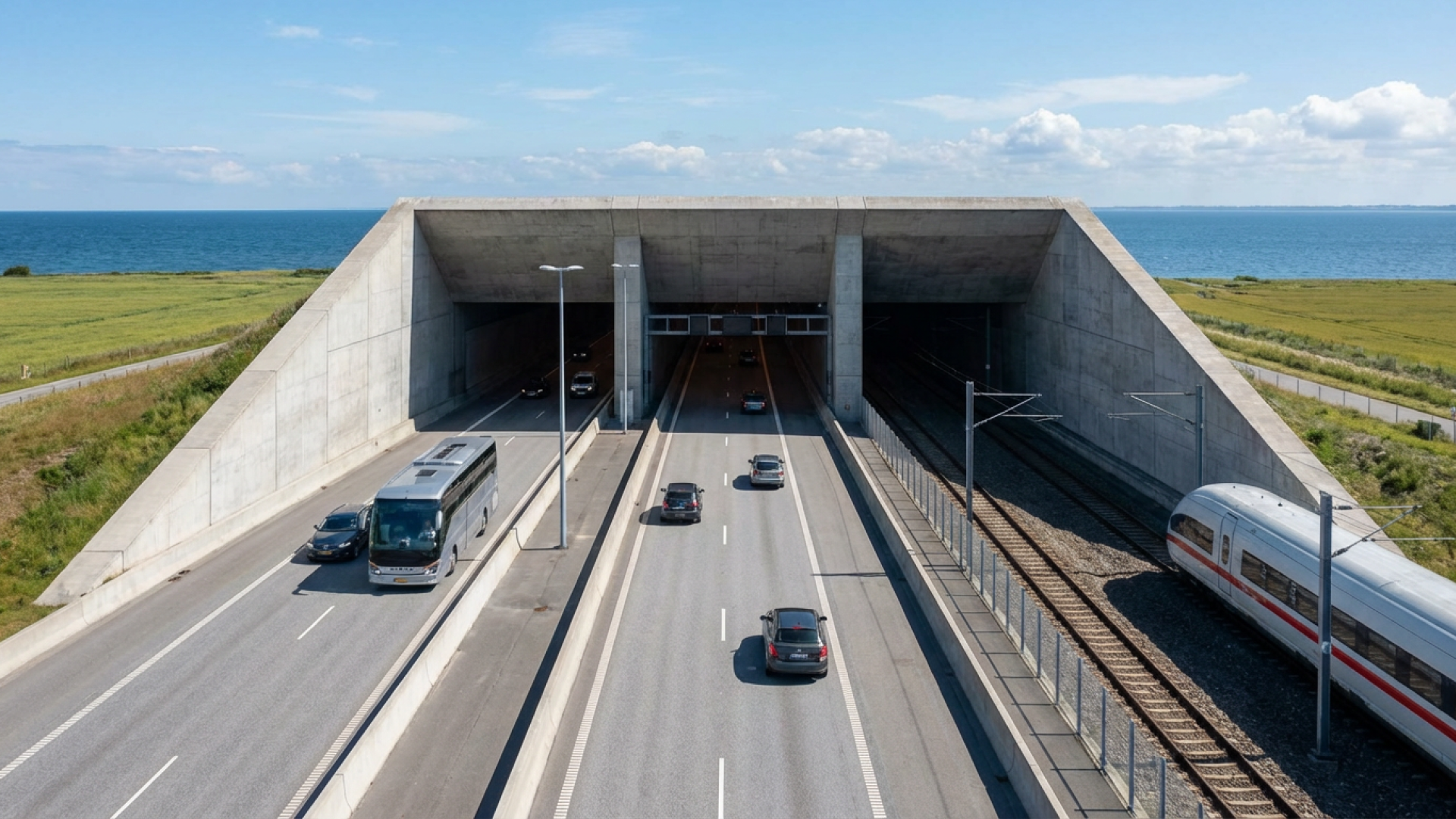 Inside the $12.6 billion underwater tunnel linking Denmark and Germany ...