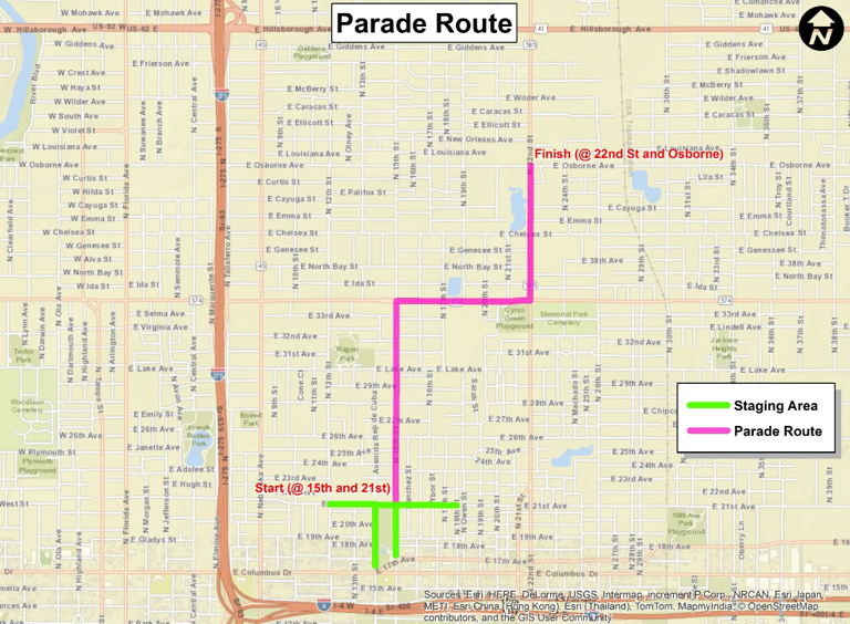 What to know about Tampa, St. Pete MLK parade road closures