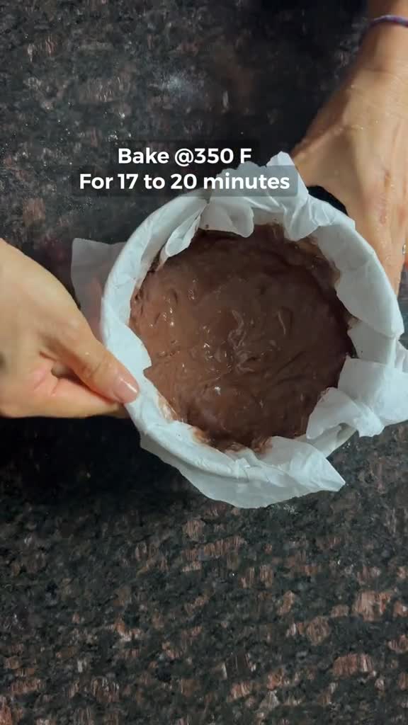 Small batch crazy cake with whipped ricotta