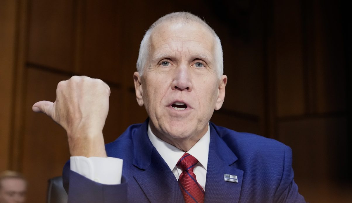 Thom Tillis questions new DOJ fraud role’s independence from Trump