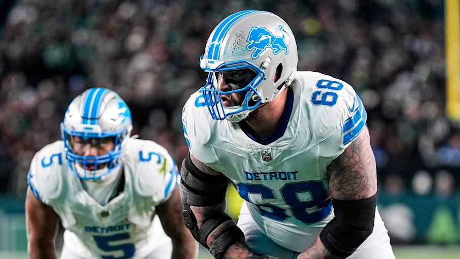 How much salary cap space could Lions save if Taylor Decker retired?