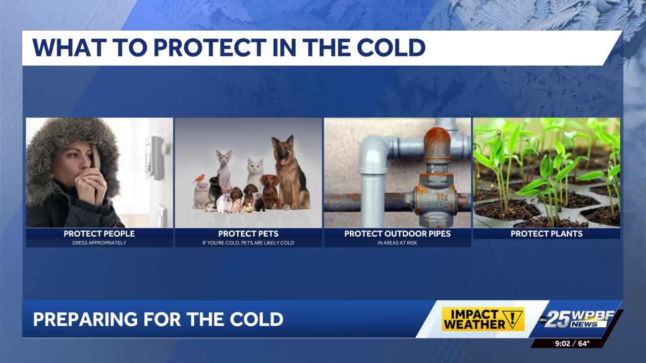 Preparing for a strong cold front in South Florida