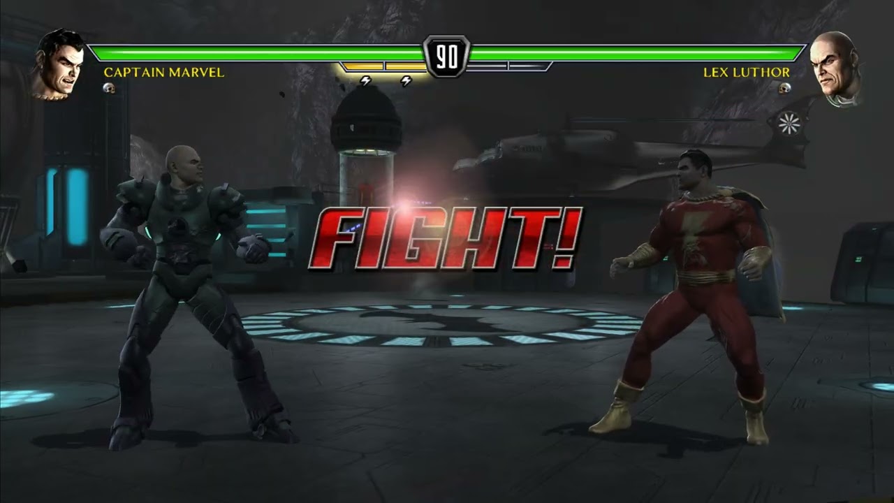 MK vs DC battles - Captain Marvel (Shazam) vs Lex Luthor