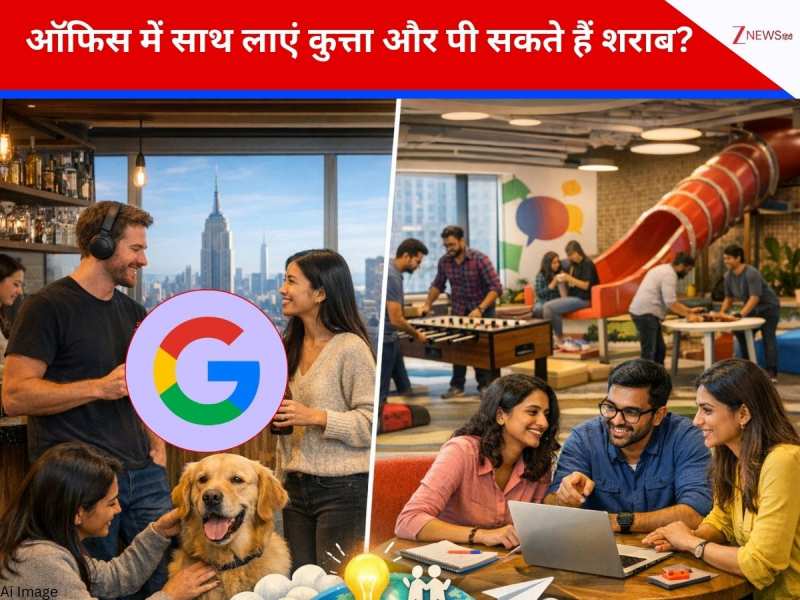 Google Office में शराब और कुत्ते? बेंगलुरु की कर्मचारी ने न्यूयॉर्क ...