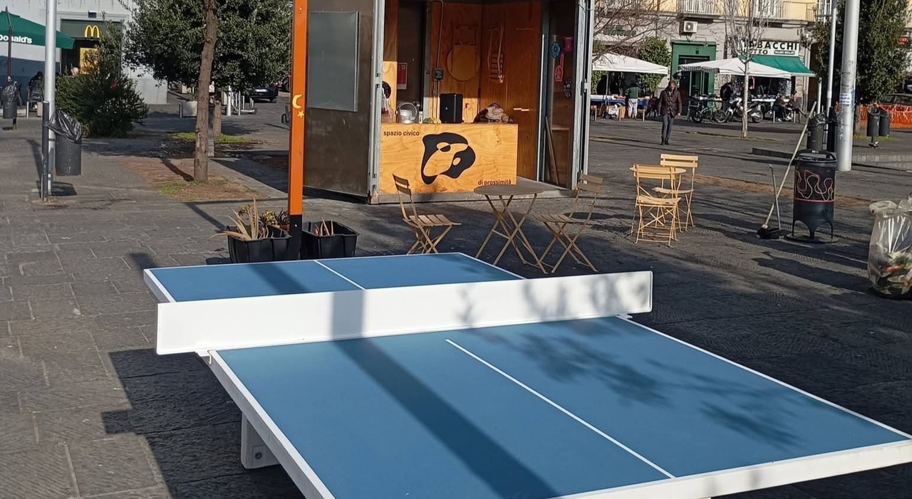Napoli, Piazza Garibaldi: arriva il tavolo da ping pong con il progetto ...