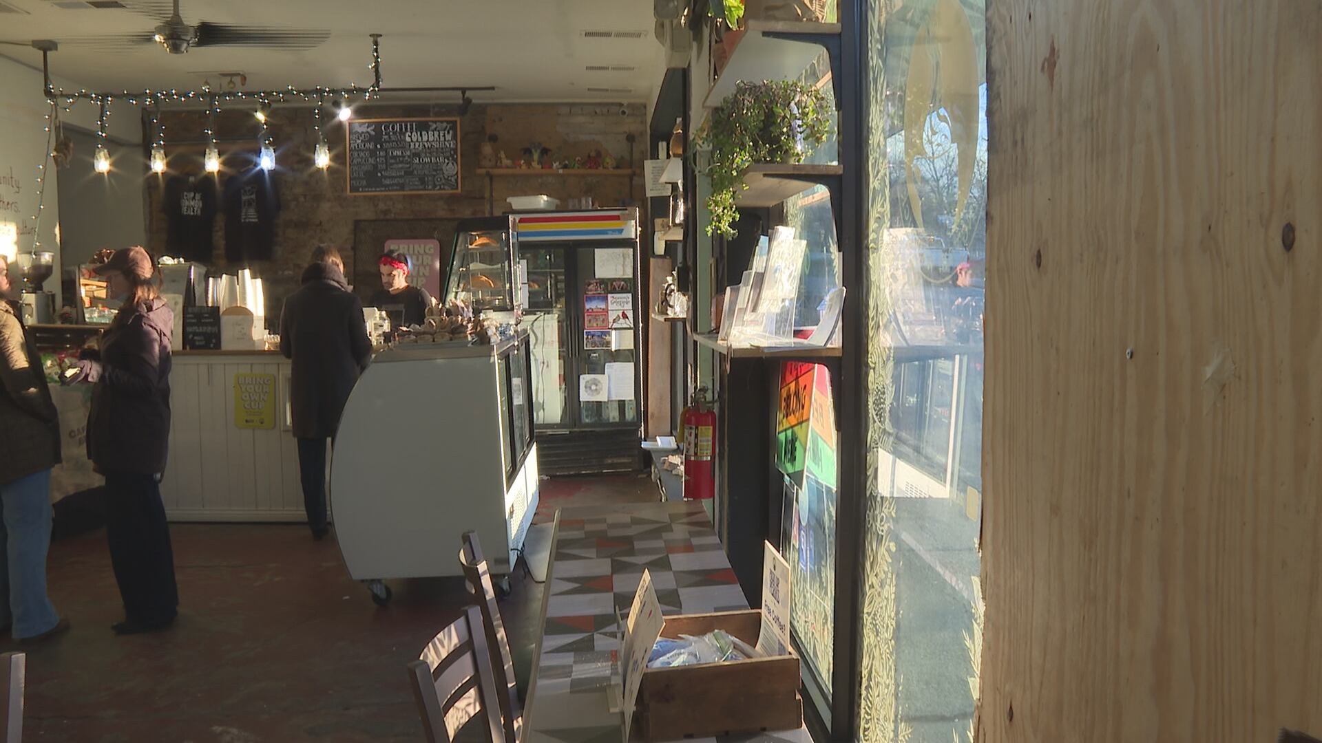 Lexington coffee shop faces eighth broken window since 2013