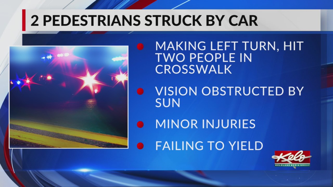 2 pedestrians struck by car on North Cliff Avenue