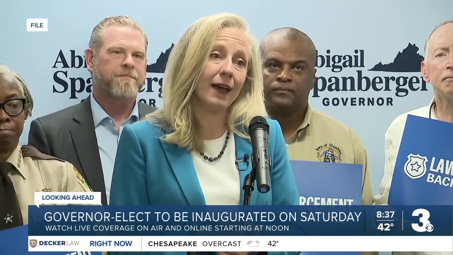 What to expect ahead of Abigail Spanberger's historic inauguration as ...