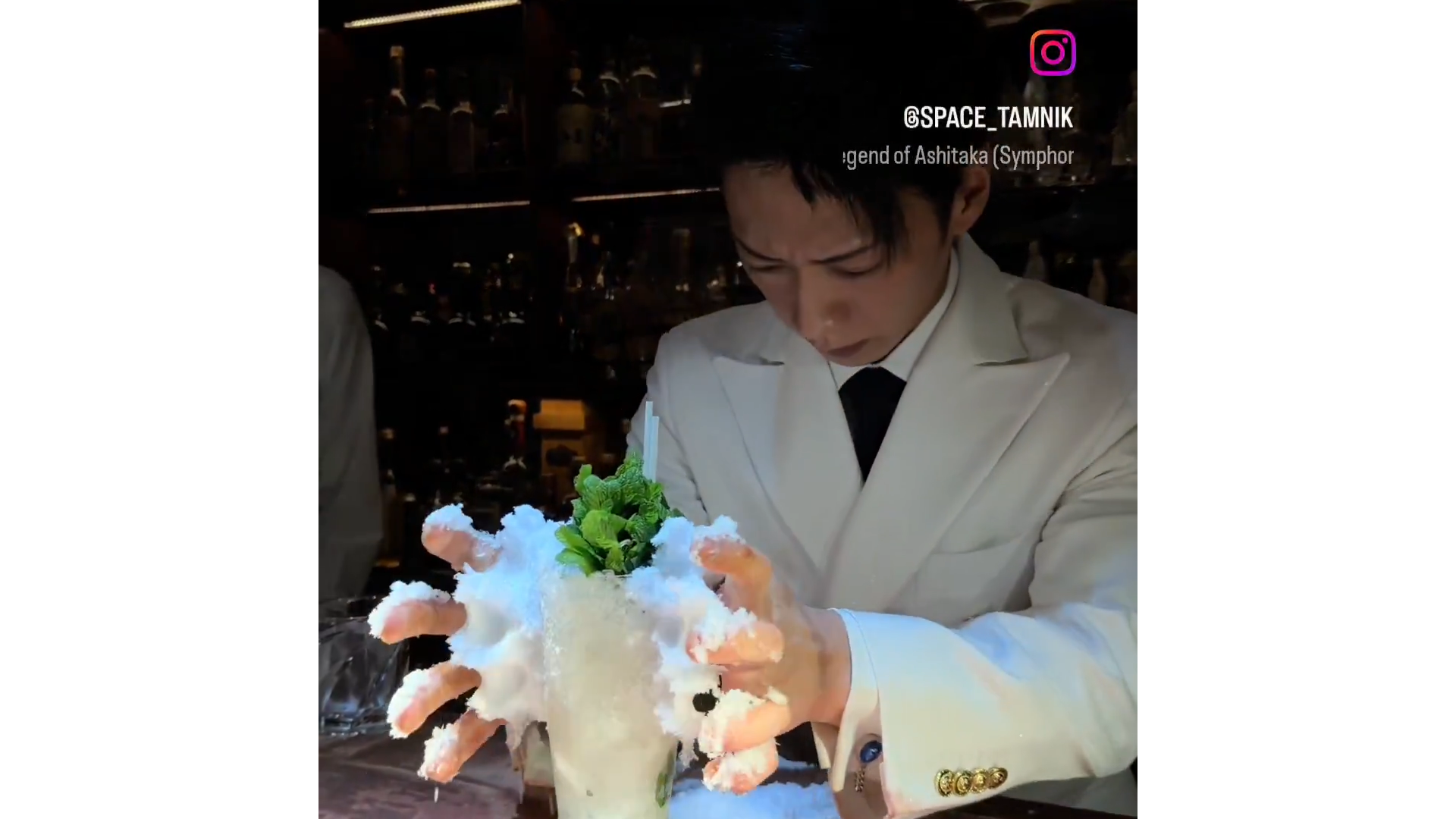 Born to be a samurai forced to be a bartender