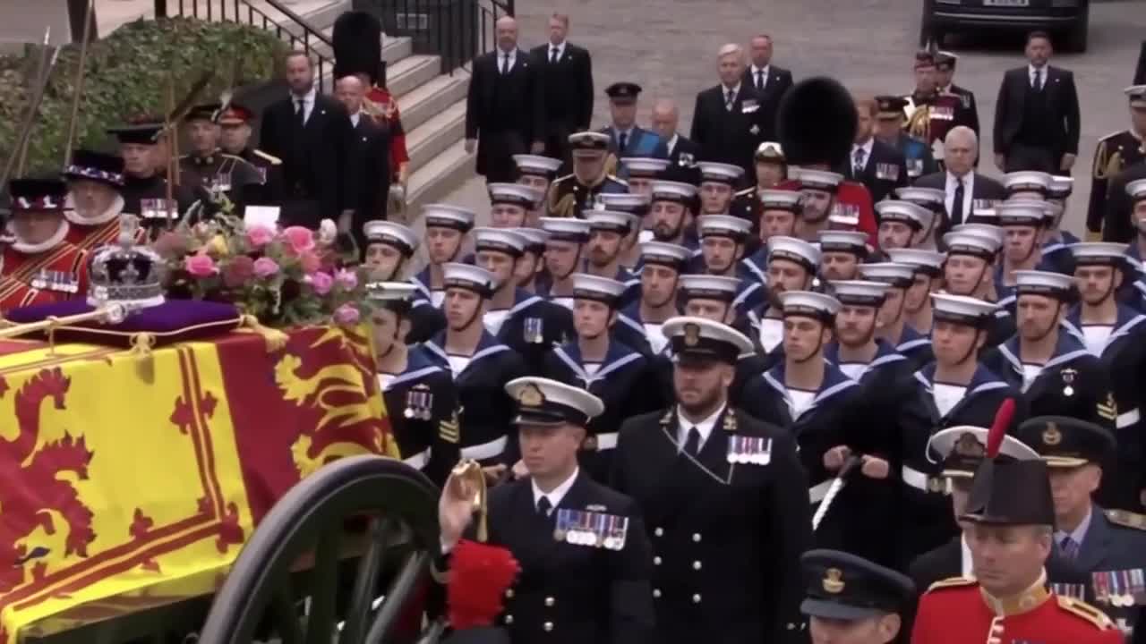 The dark joke Harry & William exchanged at the Queen's funeral