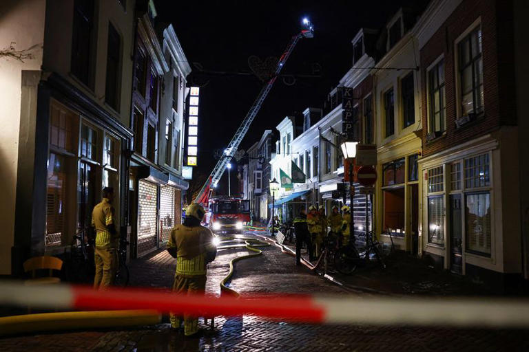 Explosion causes large fire in Dutch town of Utrecht, four injured