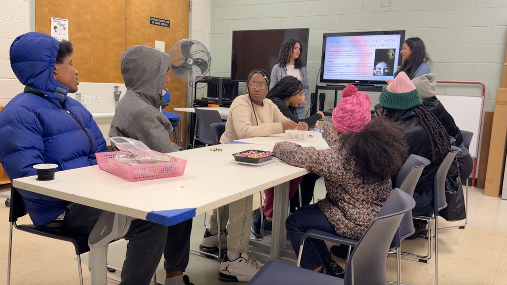 Brooklyn teens turn bracelet-making into hands-on civics lessons