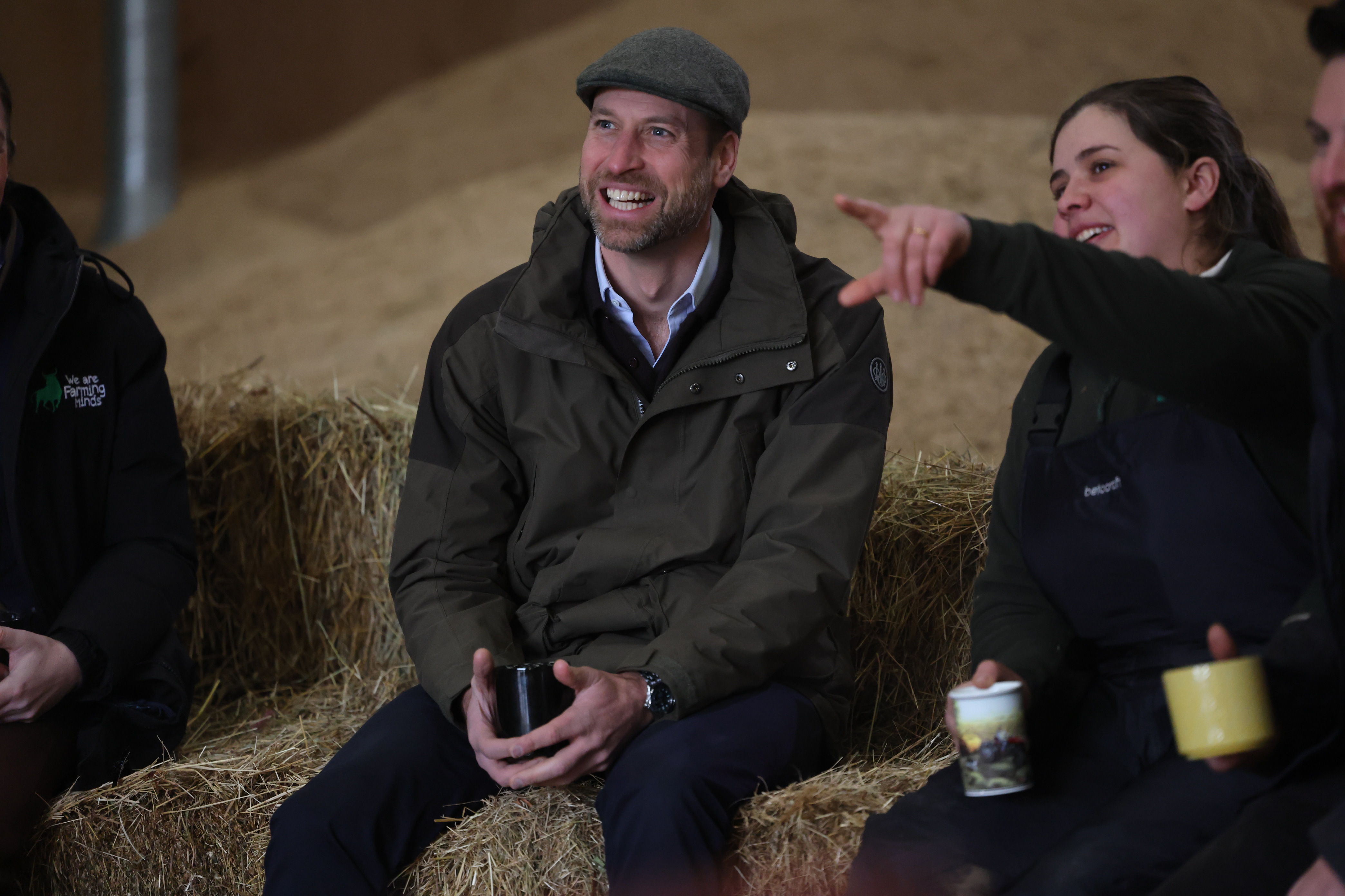 Prince William learns about 'contraband pig' from family of farmers as ...