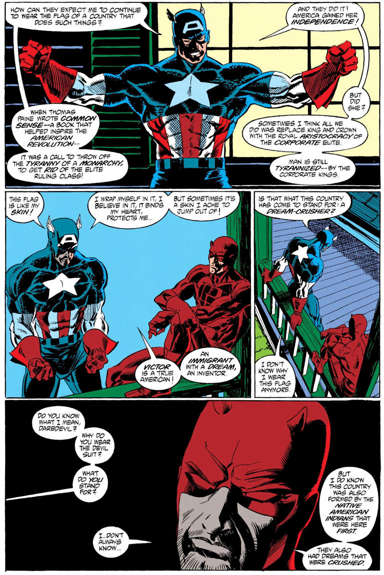 Captain America calls out the United States (and the internet is ready ...