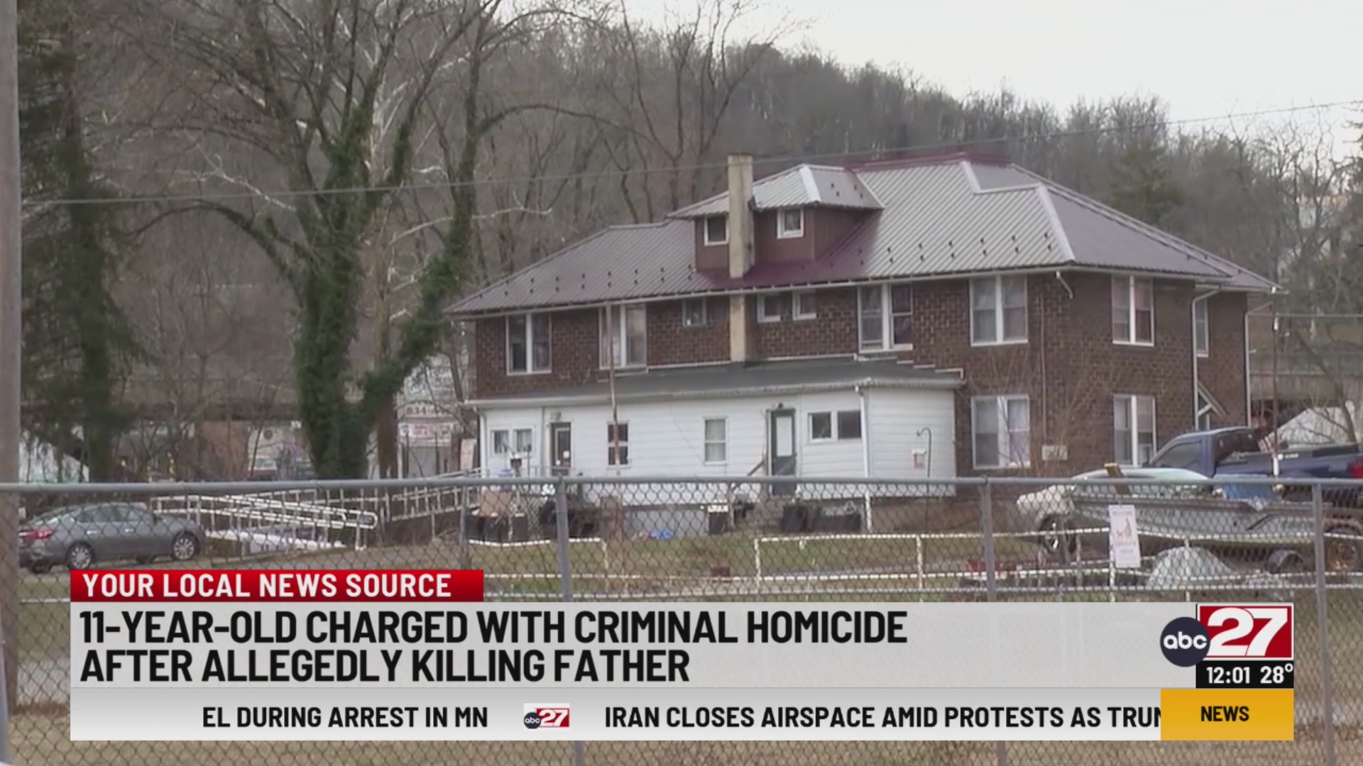 11-year-old charged with homicide in Perry County