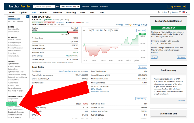 Don't chase gold. Use this options trade to earn income instead