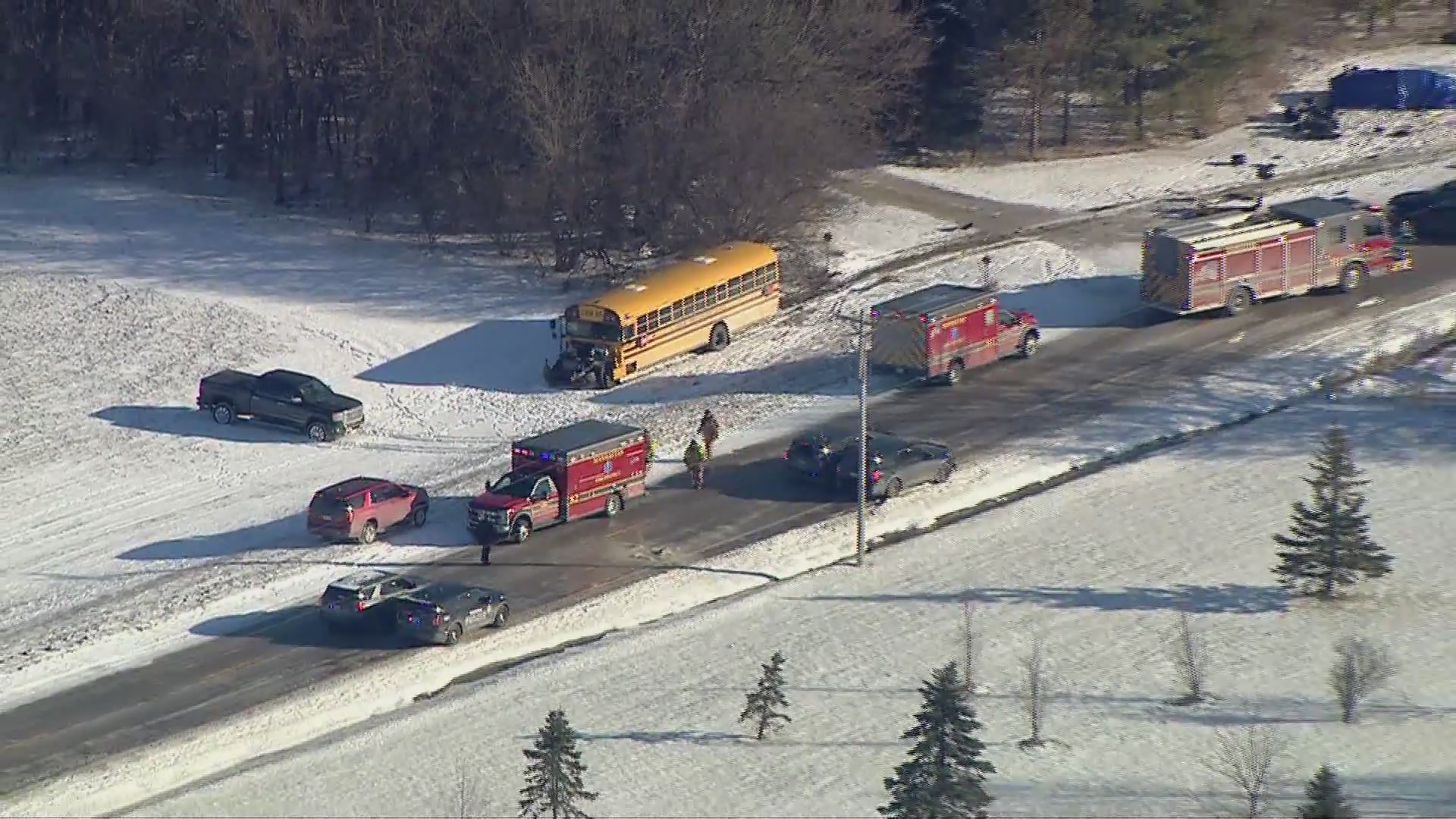 10 students hospitalized after Will County school bus crash; other ...