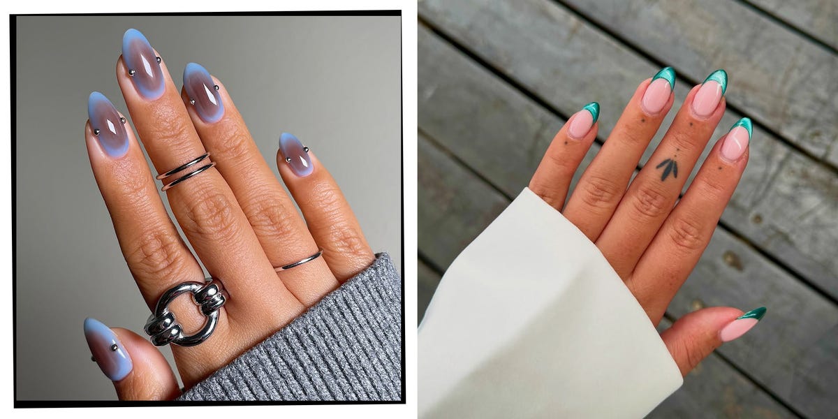 5 winter nail trends to try now, from French cat-eye to hot girl goth