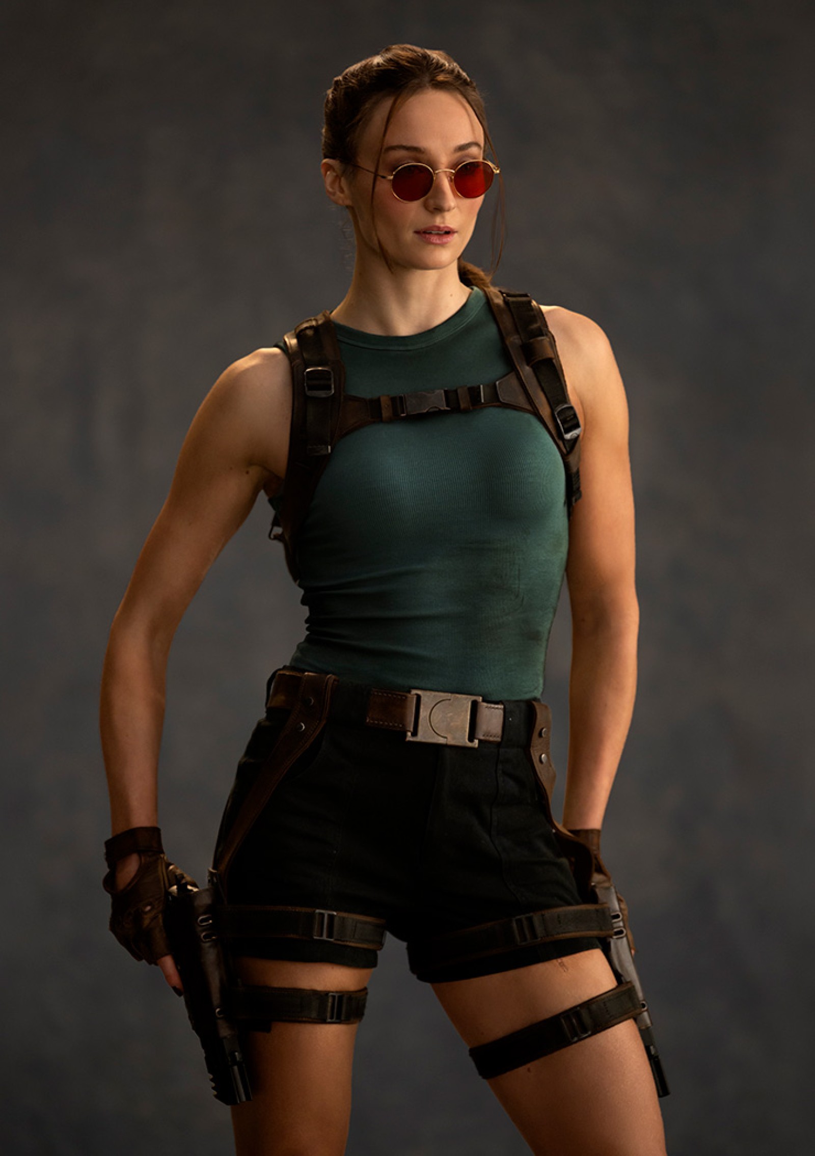 Première image officielle de Sophie Turner en Lara Croft