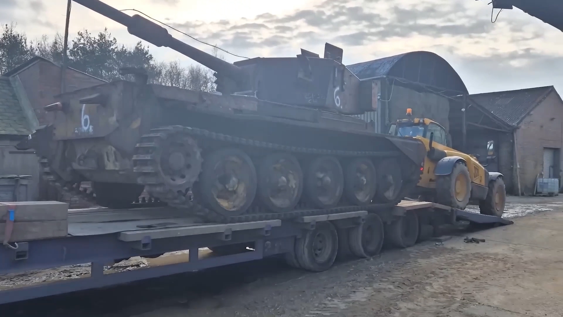 Restoring a Cold War charioteer tank as it slowly returns to life