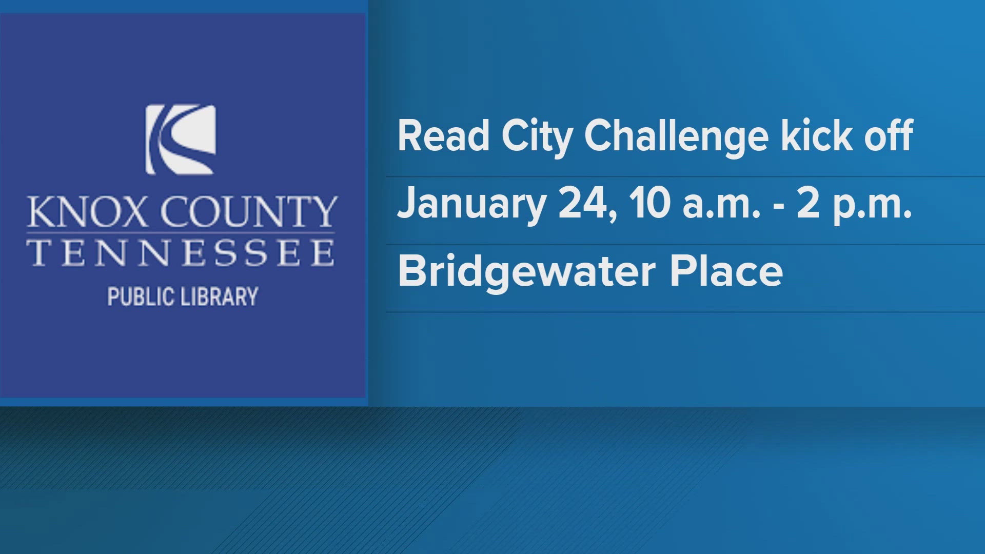 Knox County Public Library's Read City Challenge helps kids 'Stomp Back ...
