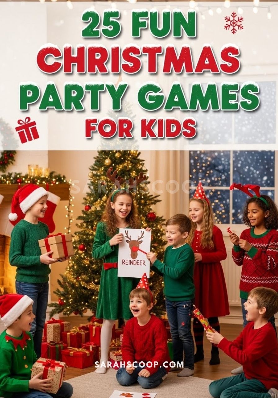 25 fun Christmas party games for kids
