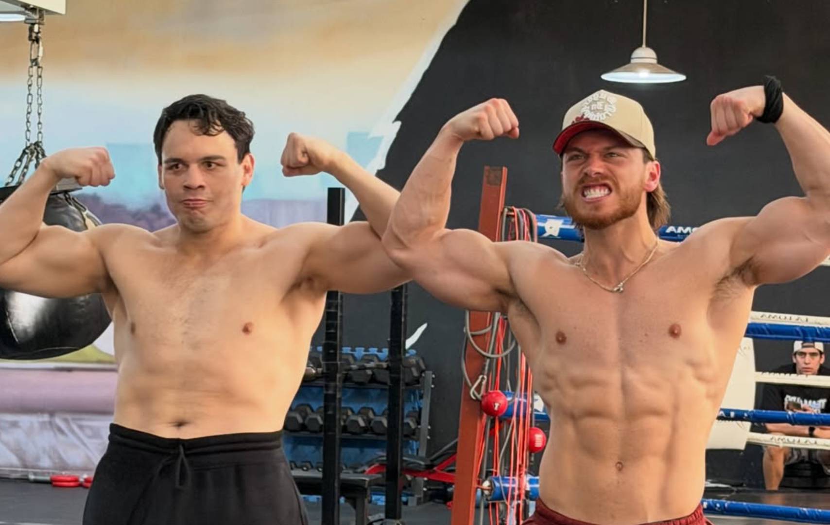 Julio César Chávez Jr. le enseña sus secretos de box a Aldo de Nigris ...