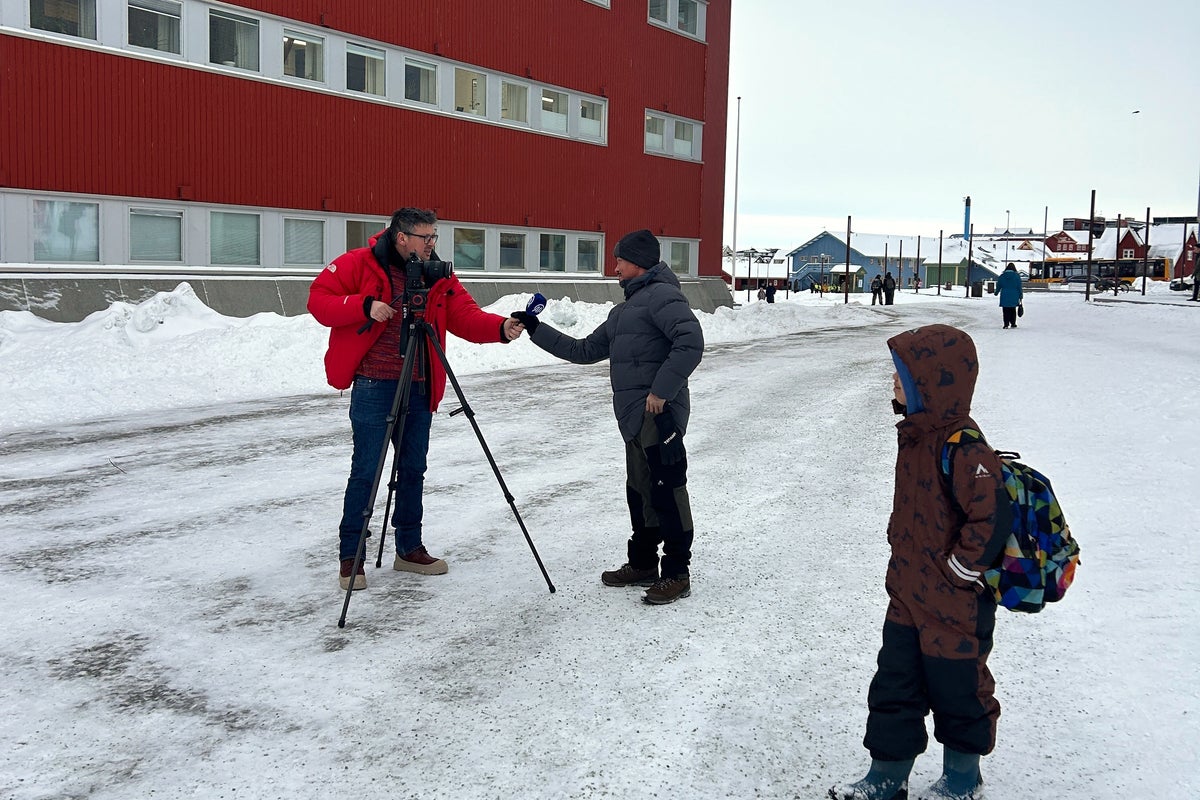 International media flock to Greenland as Trump turns the Arctic island ...