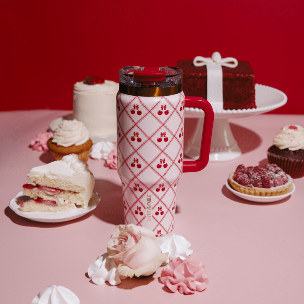 We found the cutest Valentine's Day Stanley tumbler dupe for just $20