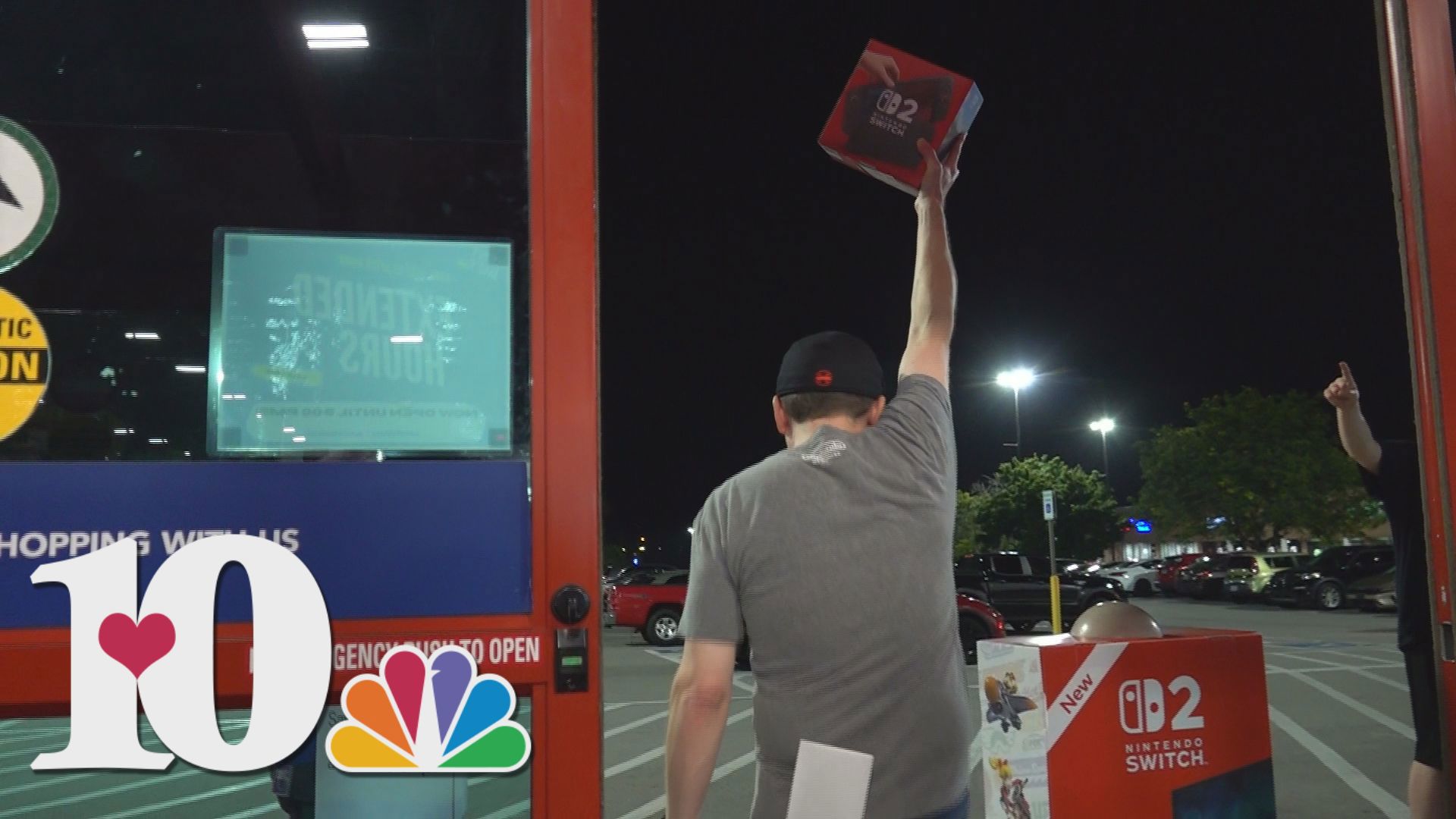 Mario at midnight - The Nintendo Switch 2 is released