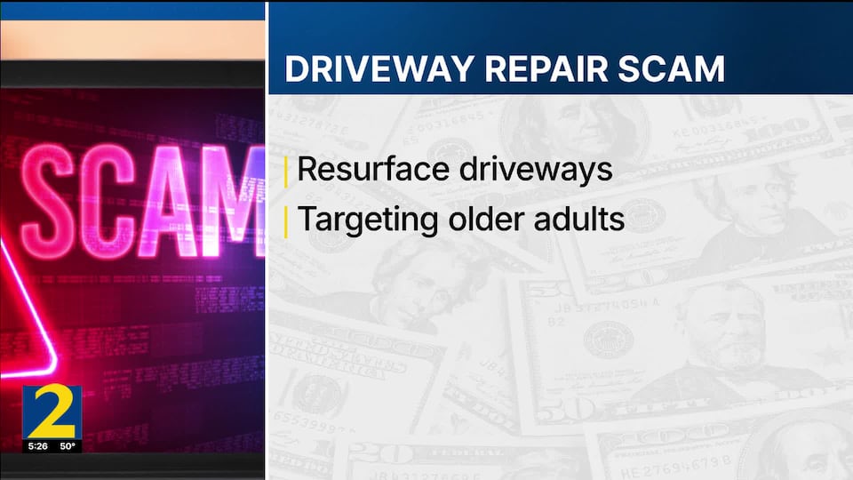 Beware of driveway repair schemers going door-to-door