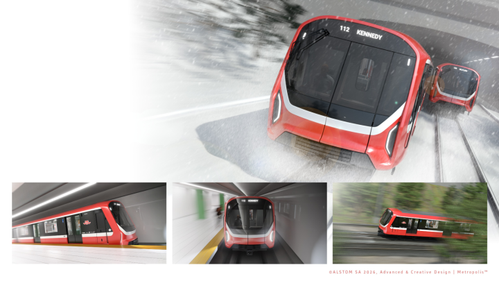Early design concept unveiled for new Toronto subway cars