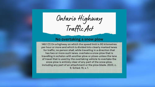 Dangerous and illegal: Think twice before passing highway snowplows