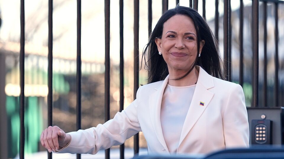 Venezuelan opposition leader Machado meets Trump in Washington two ...