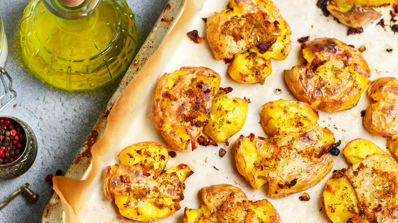 The crispiest smashed potatoes aren't made with russets — grab these ...