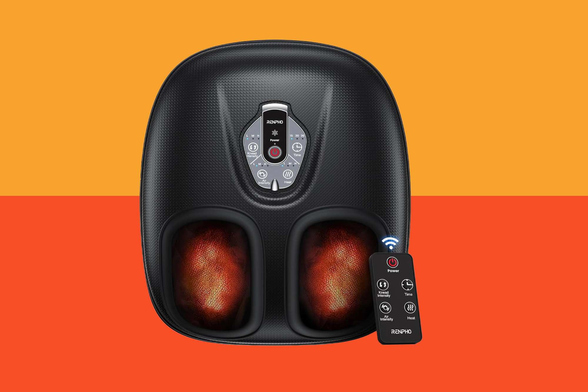 Recharge and recover with 47% off this heated foot massager that’s ...